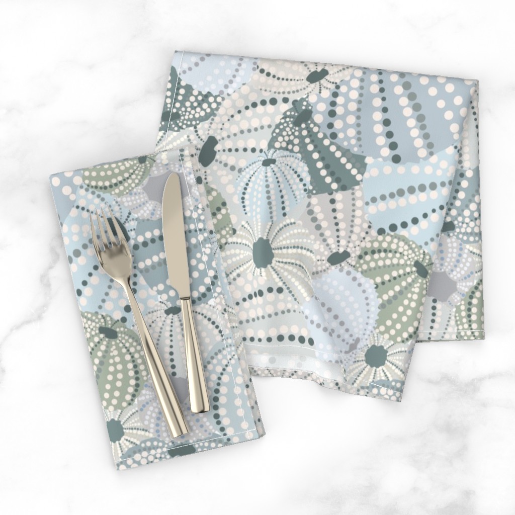 Sea Urchin Shells - Neutral Cloth Napkin | Shutterfly