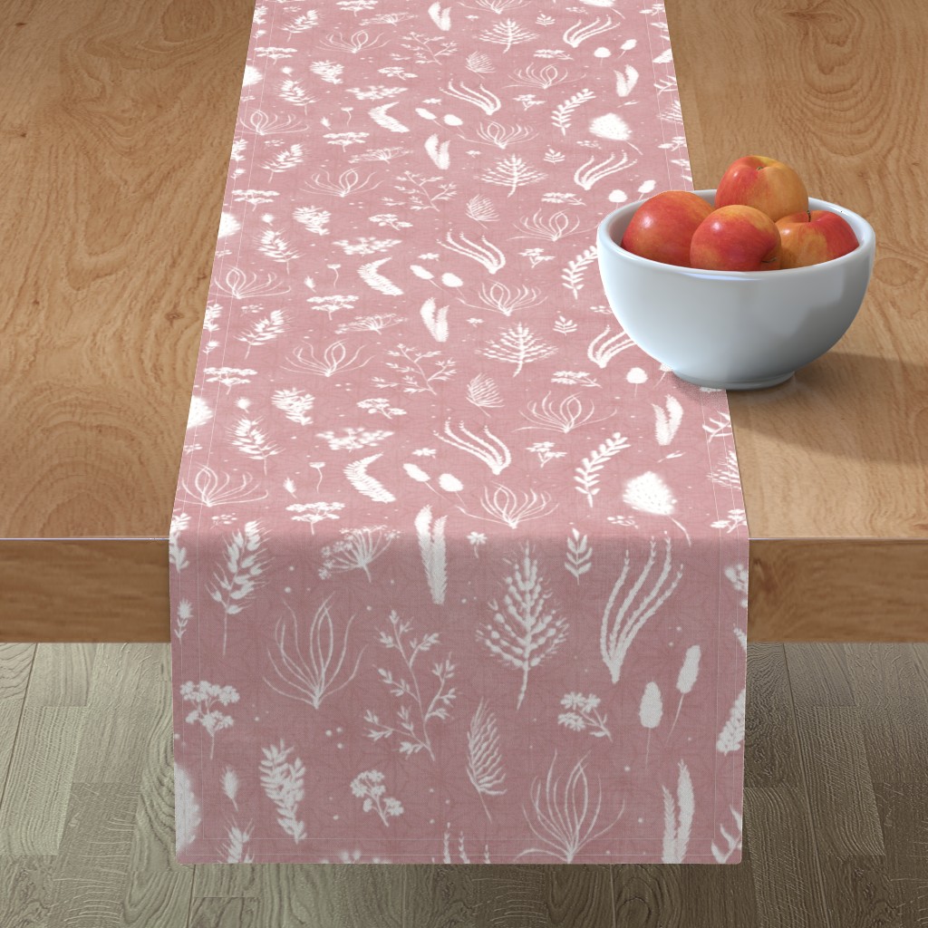 Wild Grass Shibori - Mauve Table Runner | Shutterfly