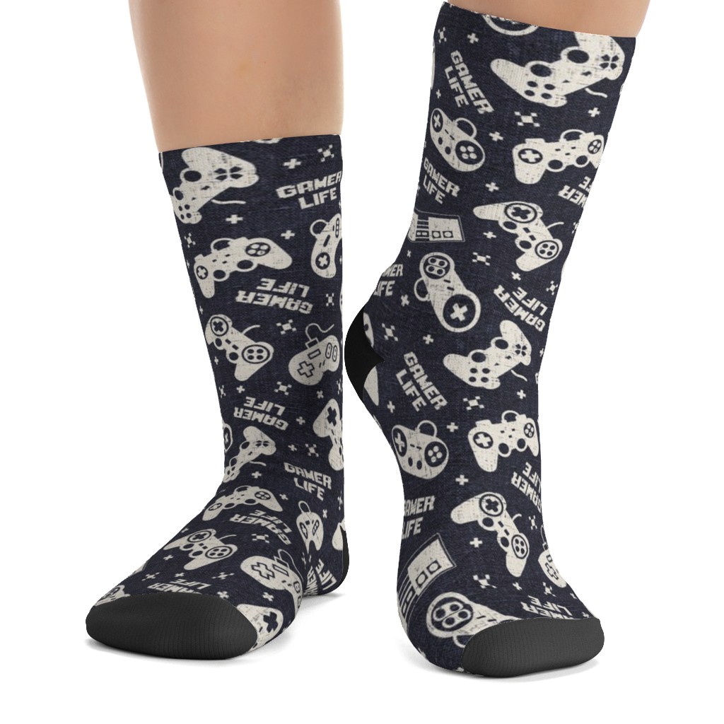 Gamer Life Custom Socks | Shutterfly