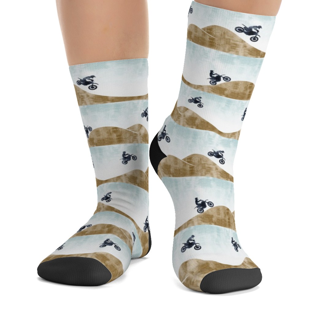 Motocross Dirt Bike Custom Socks | Shutterfly