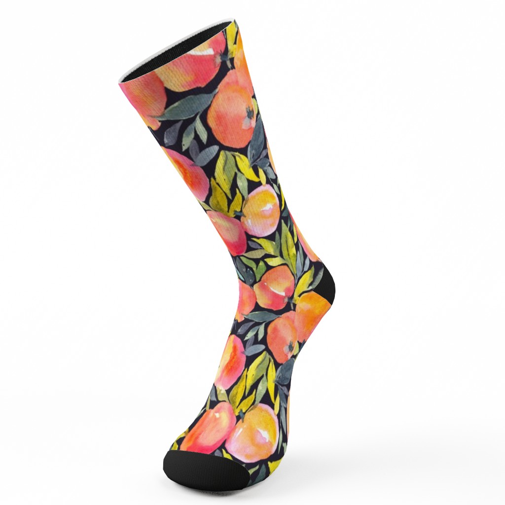Fragrant Peaches - Multi Custom Socks | Shutterfly