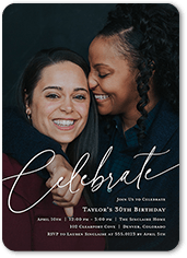 Adult Custom Birthday Invitations | Party Invites | Shutterfly