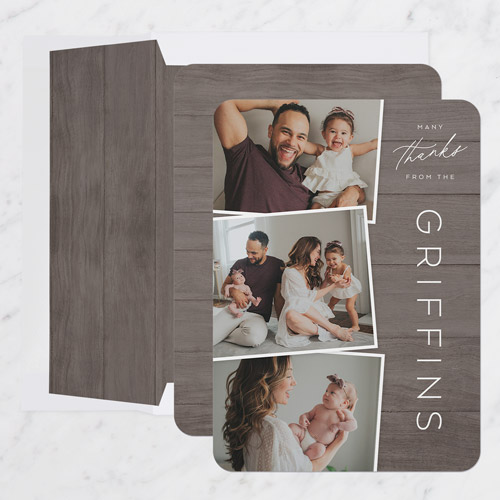 Gratitude Family 5x7 Stationery Card by Petite Lemon | Shutterfly