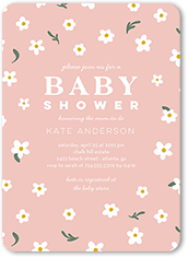 Floral Baby Shower Invitations | Custom Baby Shower Invites | Shutterfly