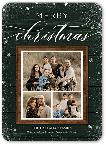 Wooden Picture Frame 5x7 Stationery Card by Yours Truly | Shutterfly