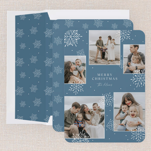 Snowfall Standout 5x7 Stationery Card by Yours Truly | Shutterfly