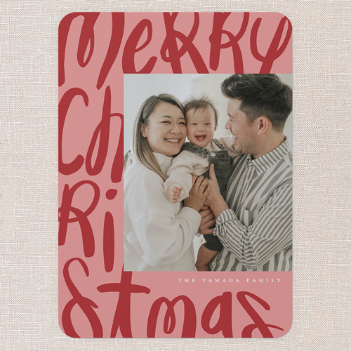 Fun Script Frame 5x7 Stationery Card by Yours Truly | Shutterfly