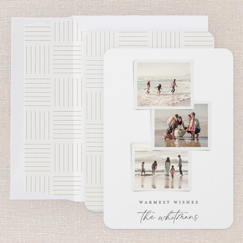 Stacked Photographs 5x7 Stationery Card by Yours Truly | Shutterfly