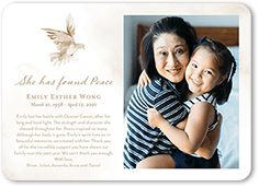 Crafted Monogram 5x7 Photo Card by Shutterfly | Shutterfly