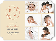 Landscape Yours Truly Sympathy Cards | Memorial & Funeral Cards ...