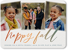3 Photo Thanksgiving Cards | Shutterfly