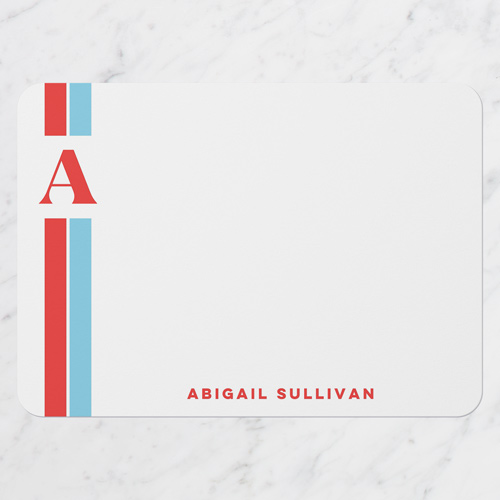 Preppy 5x7 Stationery Card by Blonde Designs | Shutterfly