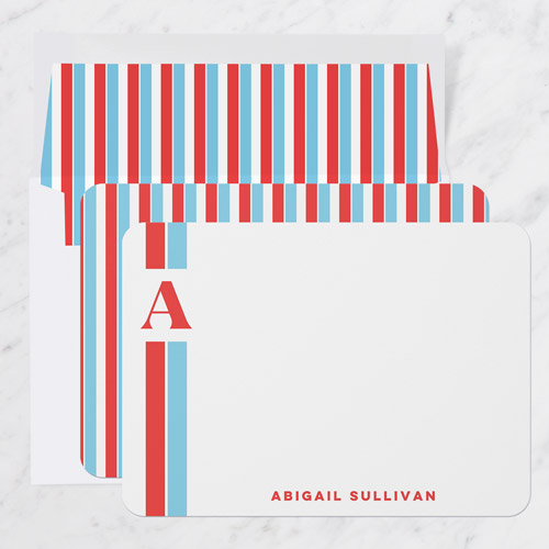 Preppy 5x7 Stationery Card by Blonde Designs | Shutterfly