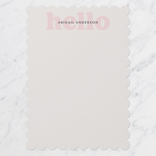 Direct Hello 5x7 Stationery Card by Yours Truly | Shutterfly