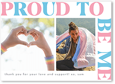 Cards & Stationery Square Square Pride Cards | Happy Pride Month ...