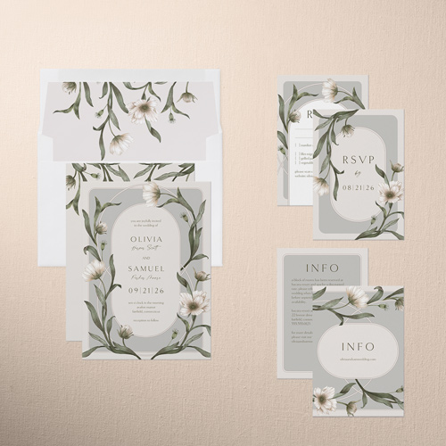 Enveloping Perennial 5x7 Stationery Card by Lady Jae | Shutterfly