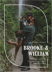 Upload Your Own Design Wedding Invitations | Shutterfly