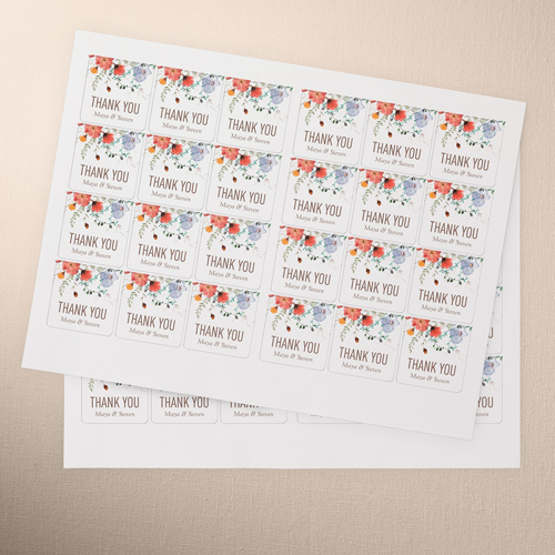 Tranquil Flowers Stickers by Yours Truly | Shutterfly