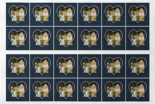 Frame Heart Outline Removable Stickers by Shutterfly | Shutterfly