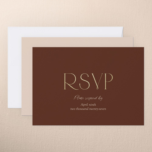 Romantic Gleam RSVP Card by Yours Truly | Shutterfly