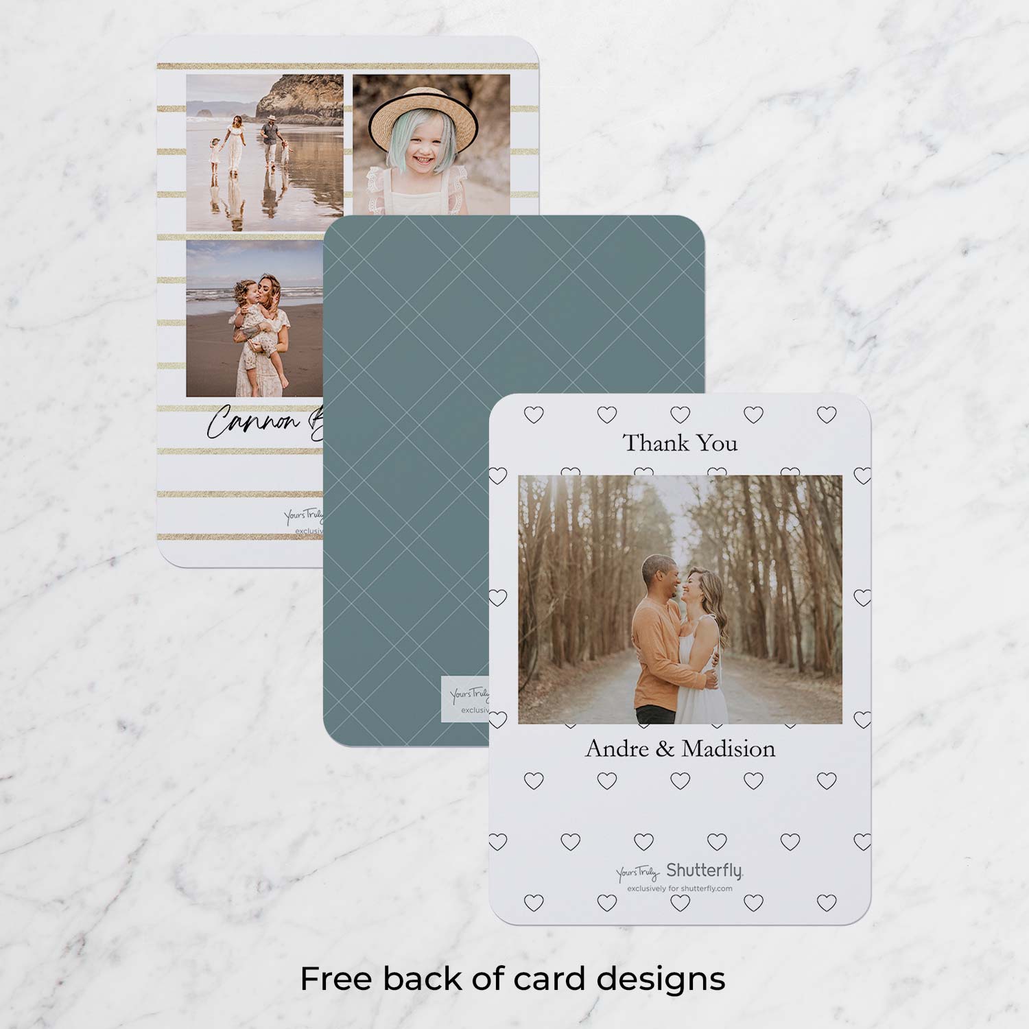 Script Signature 5x7 Stationery Card by Yours Truly | Shutterfly