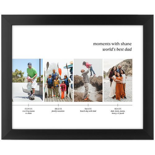 Timeline of Life Tabletop Framed Prints by Shutterfly | Shutterfly