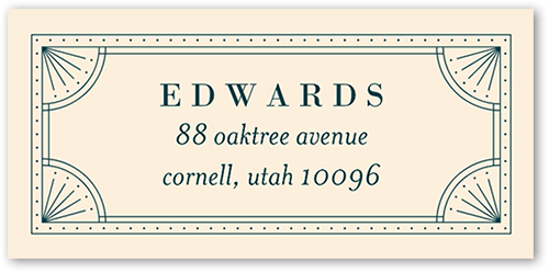 Lovely Decor Address Label by Magnolia Press | Tiny Prints