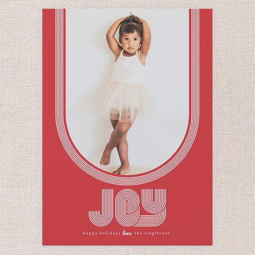 Groovy Greeting 5x7 Stationery Card by Lady Jae Designs | Tiny Prints