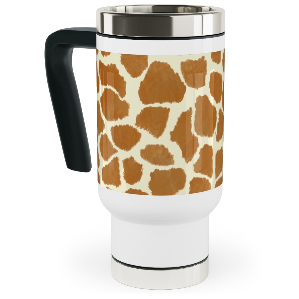 Giraffe Spots Travel Mug with Handle | Shutterfly