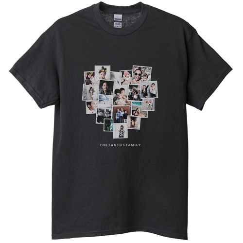 Tilted Heart Collage T-shirt by Shutterfly | Shutterfly