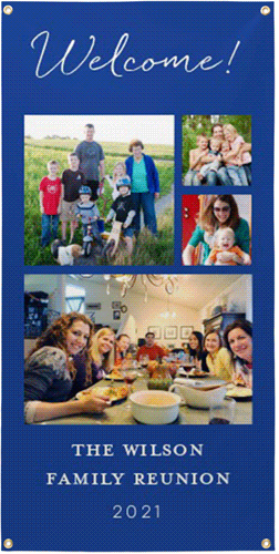 Gallery of Four Vertical Vinyl Banner by Shutterfly | Shutterfly