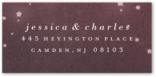 Purple Address Labels | Shutterfly