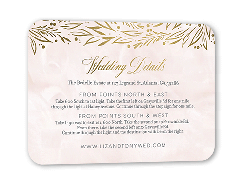 Gold Wedding Card | Shutterfly
