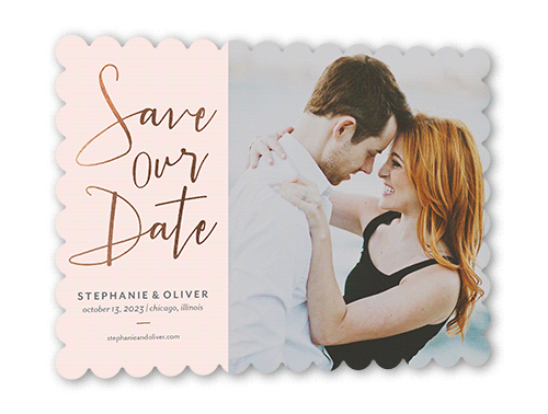 Pink Save The Dates | Shutterfly