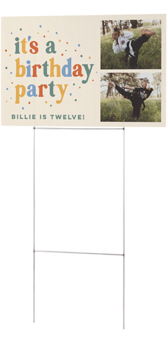 Dotted Display Yard Sign by Shutterfly | Shutterfly