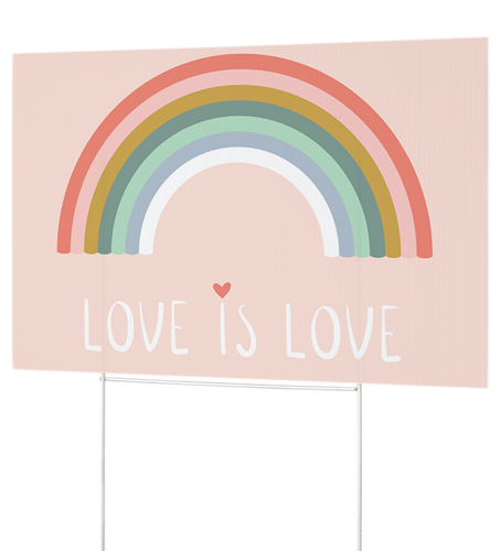Love Is Love Yard Sign by Shutterfly | Shutterfly
