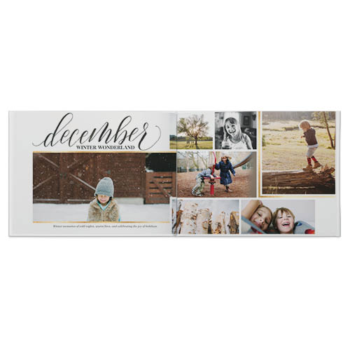 Elegant Script Year In Review Photo Book | Shutterfly