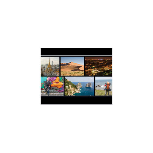 Modern Black Calendar Wall Calendar | Shutterfly