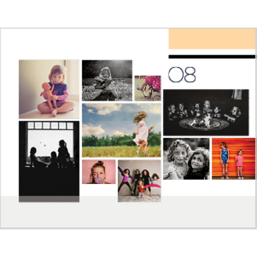 Modern Collage Wall Calendar | Shutterfly