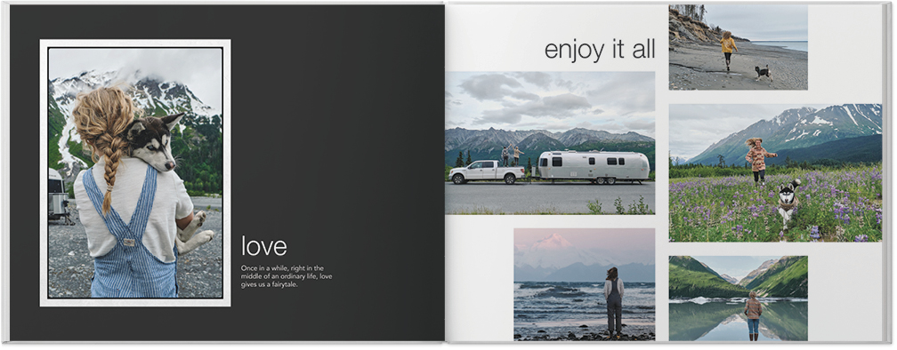 Black and White Photo Album Photo Book | Shutterfly