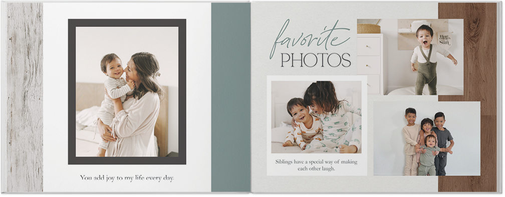 Elevated Rustic Photo Book | Shutterfly