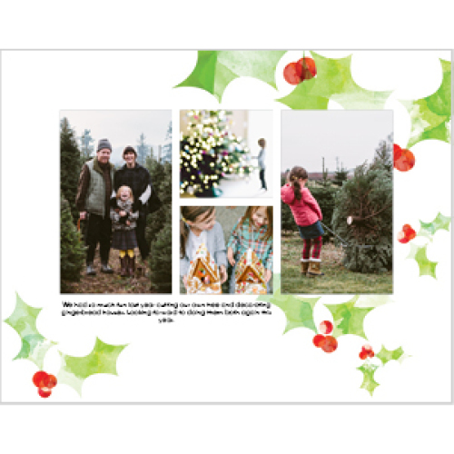 Watercolor Seasons Wall Calendar | Shutterfly