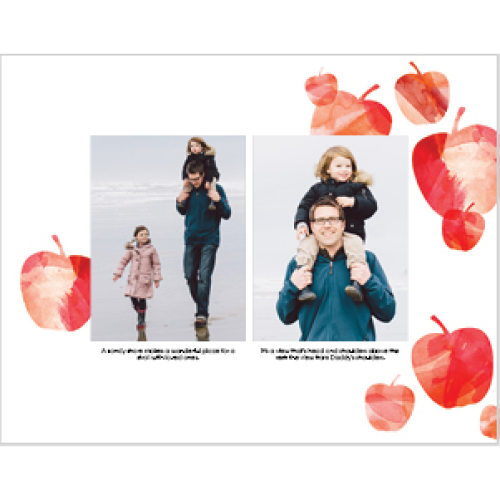 Watercolor Seasons Wall Calendar | Shutterfly