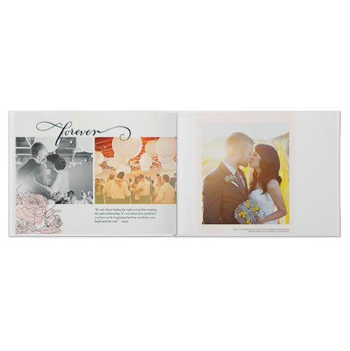 Watercolor Wedding Photo Book | Shutterfly