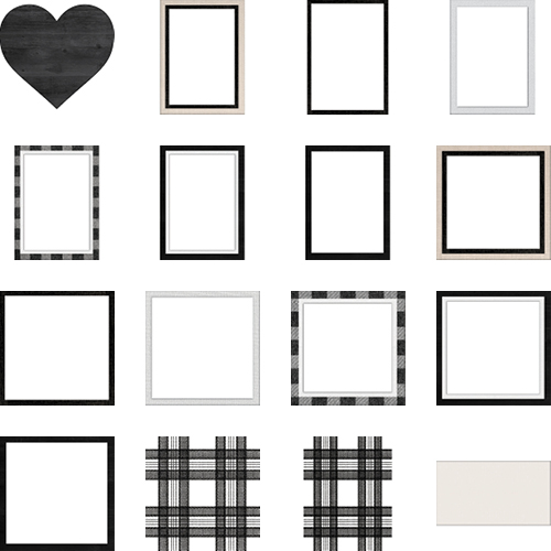 Black And White Rustic Calendar Wall Calendar | Shutterfly