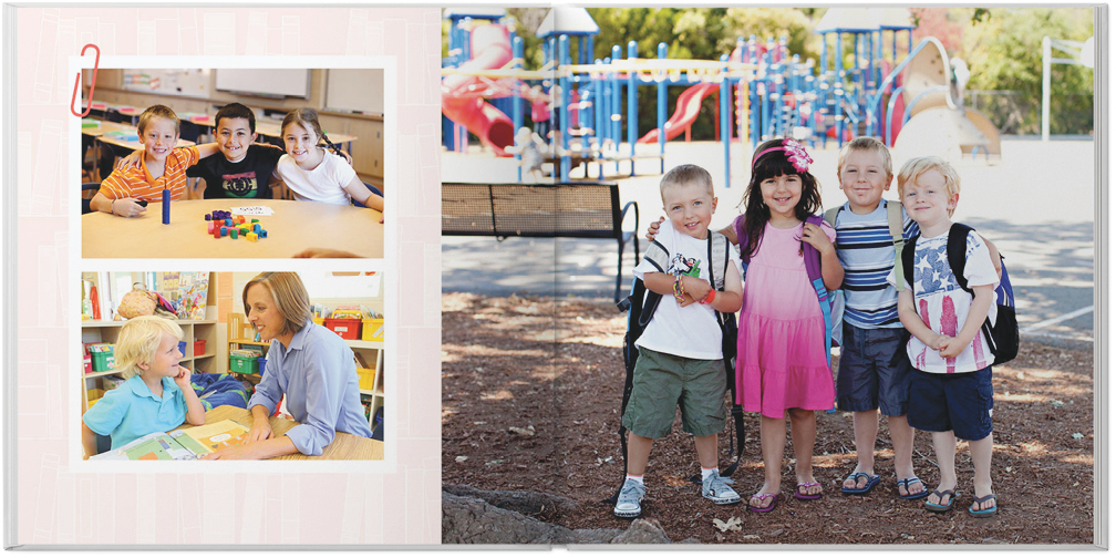Colorful School Days by Float Paperie Photo Book | Shutterfly