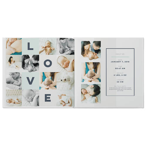 Modern Baby Story Photo Book | Shutterfly