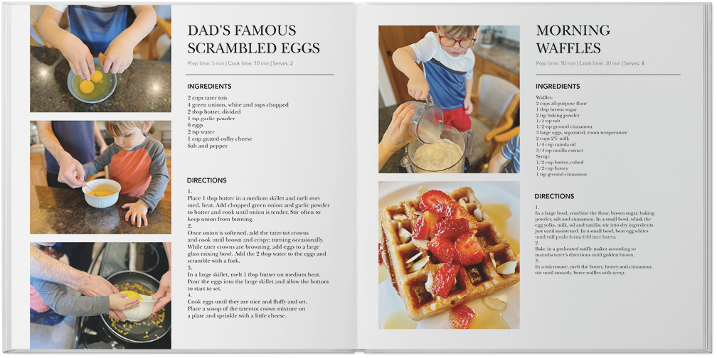 Classic Recipes Photo Book | Shutterfly