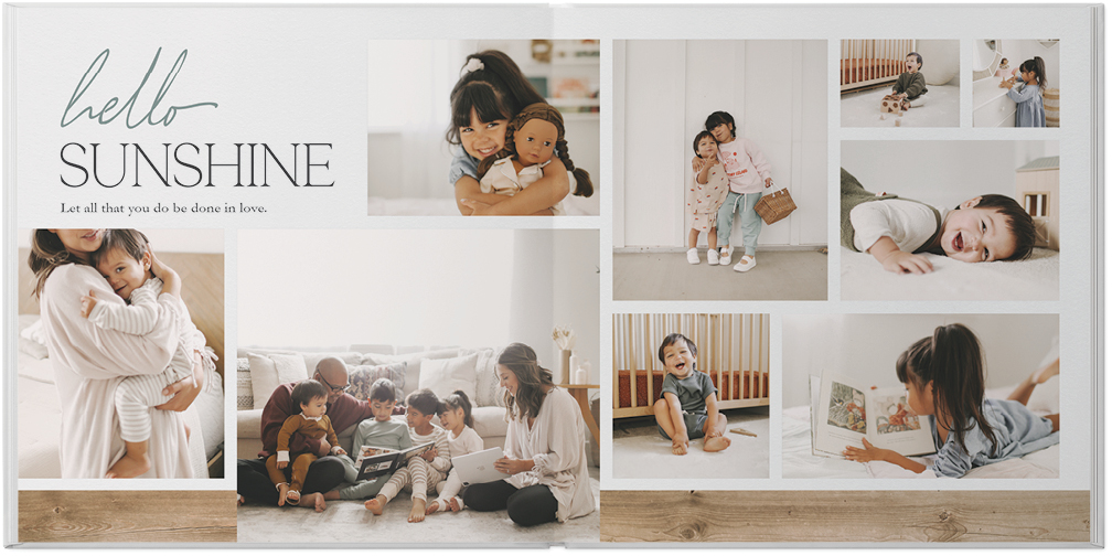 Elevated Rustic Photo Book | Shutterfly