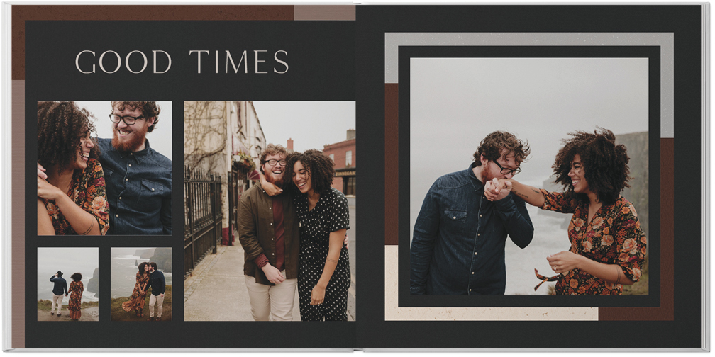 Modern Dark Neutrals Photo Book | Shutterfly